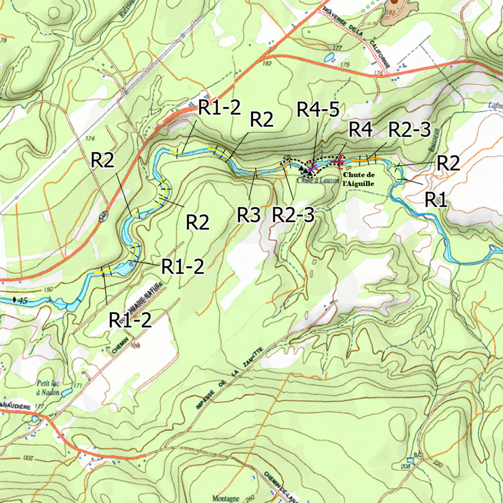 Rivière Maskinongé (Lanaudière) Map by Canot Kayak Quebec | Avenza Maps