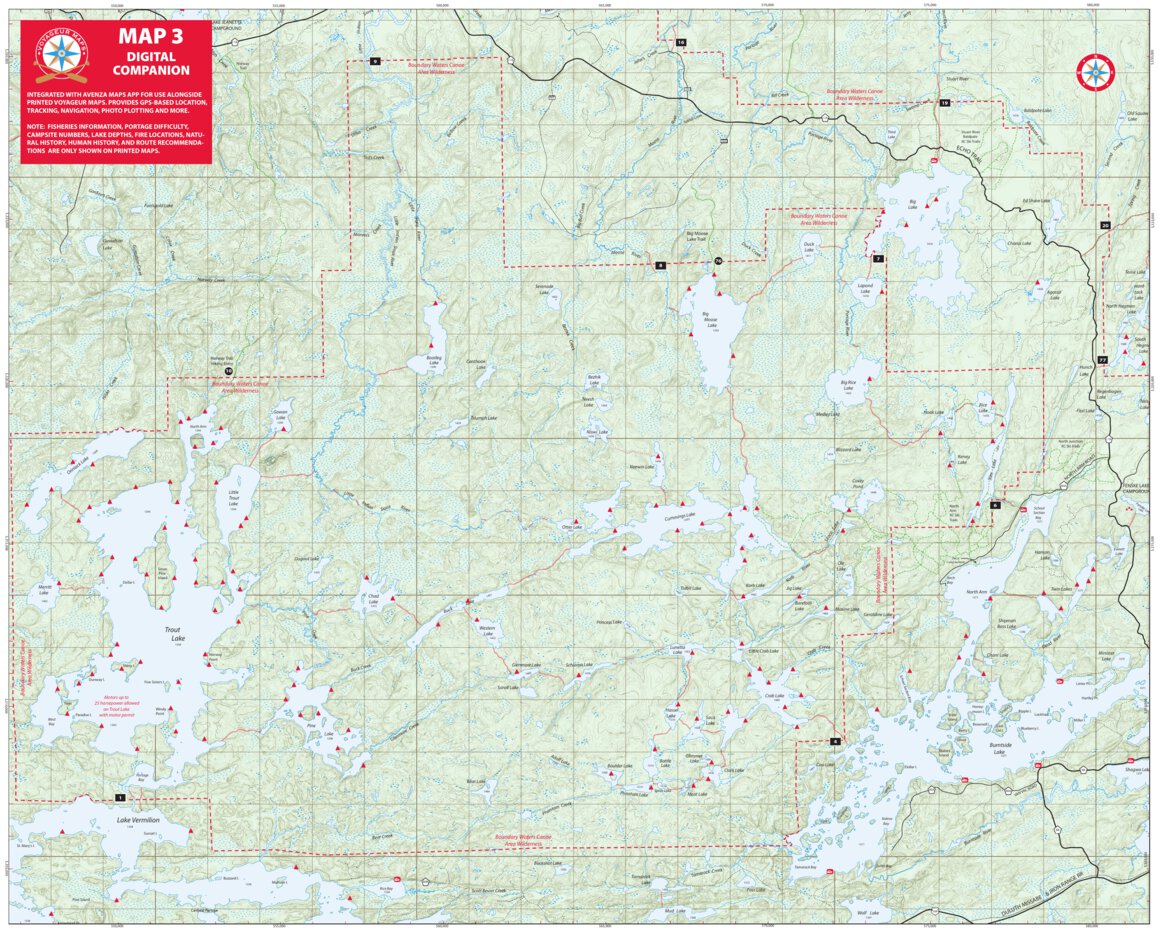 Voyageur Maps - Companion Map 3 by Voyageur Maps | Avenza Maps