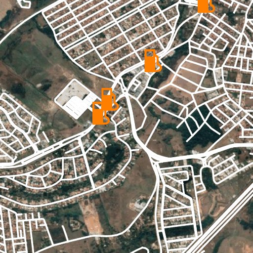 Postos de Combustíveis Pindamonhangaba Map by Vale Geomarketing ...