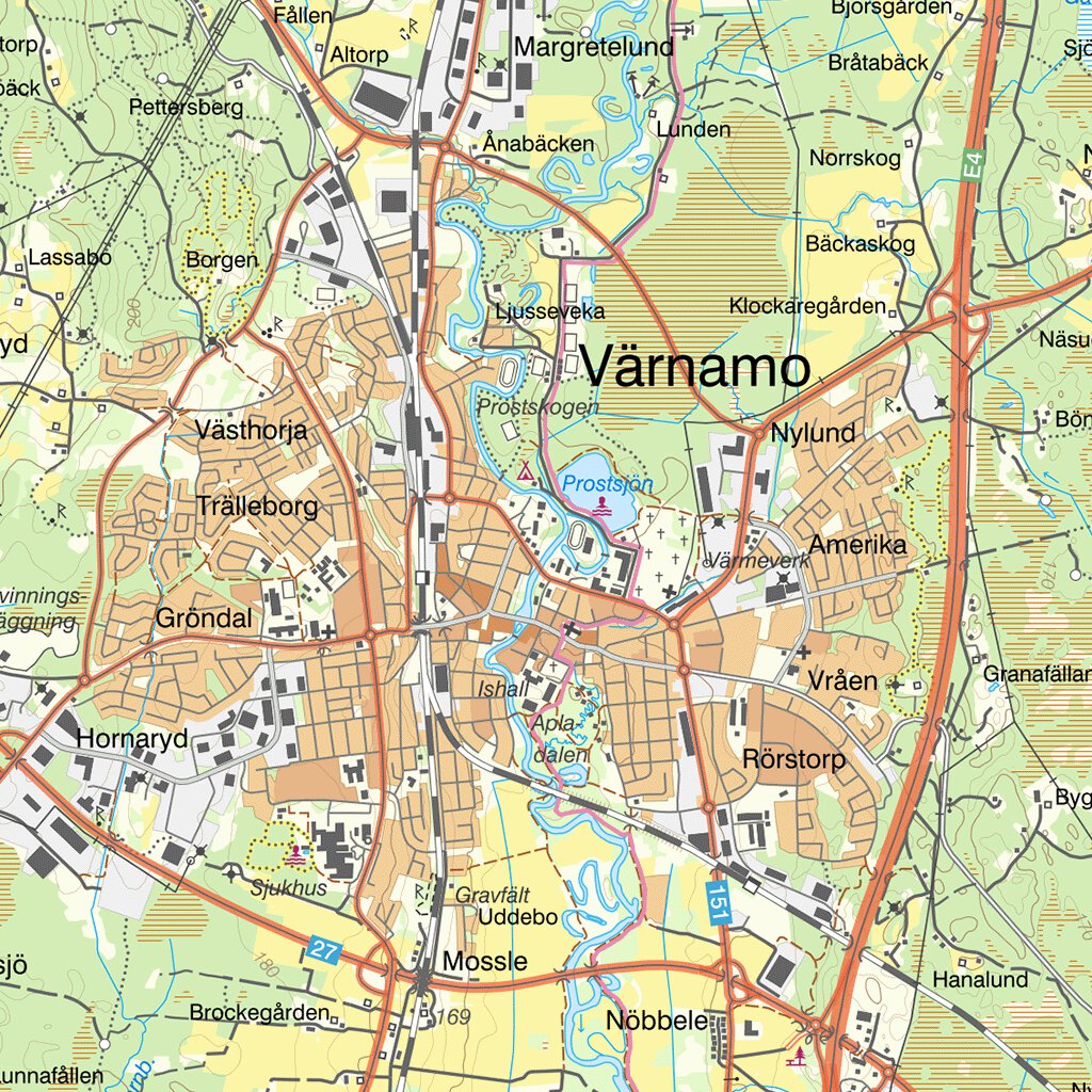 Södra Unnaryd Map by Lantmateriet | Avenza Maps