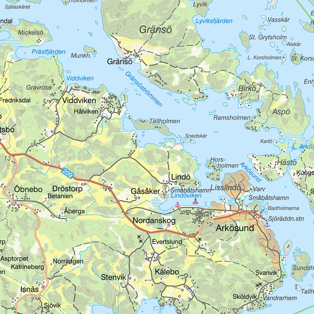 Sankt Anna Map by Lantmateriet | Avenza Maps