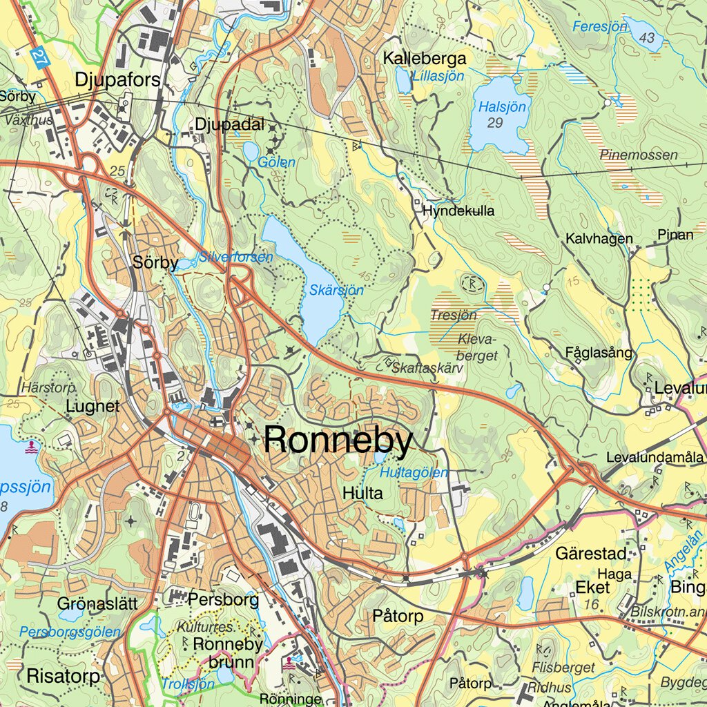 Ronneby 1 Map by Lantmateriet | Avenza Maps