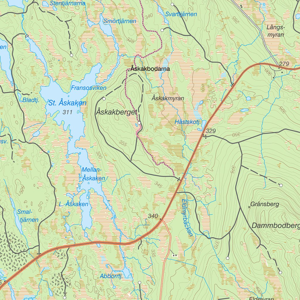 Leksand Map by Lantmateriet | Avenza Maps