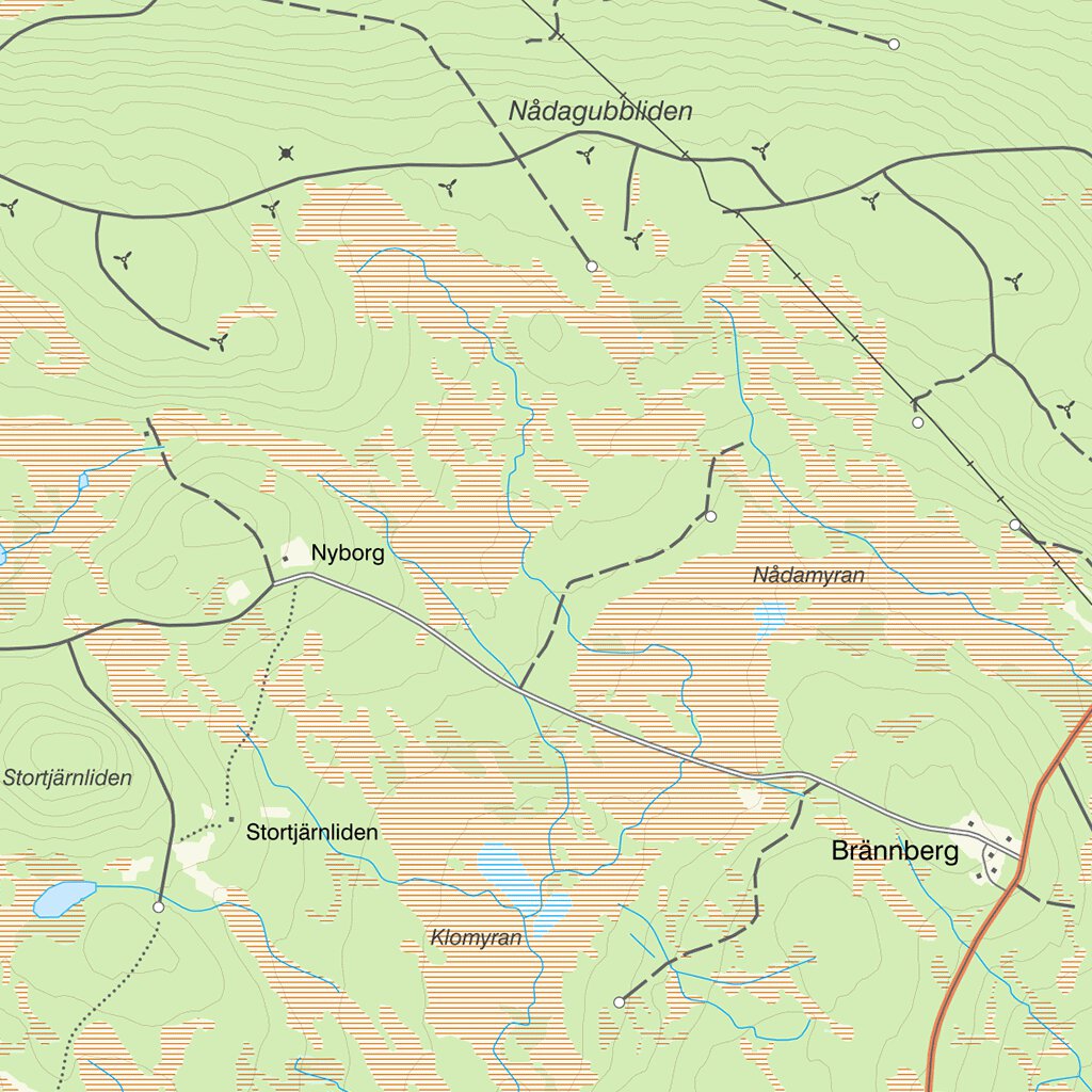 Malå, Sweden Map by Lantmateriet | Avenza Maps