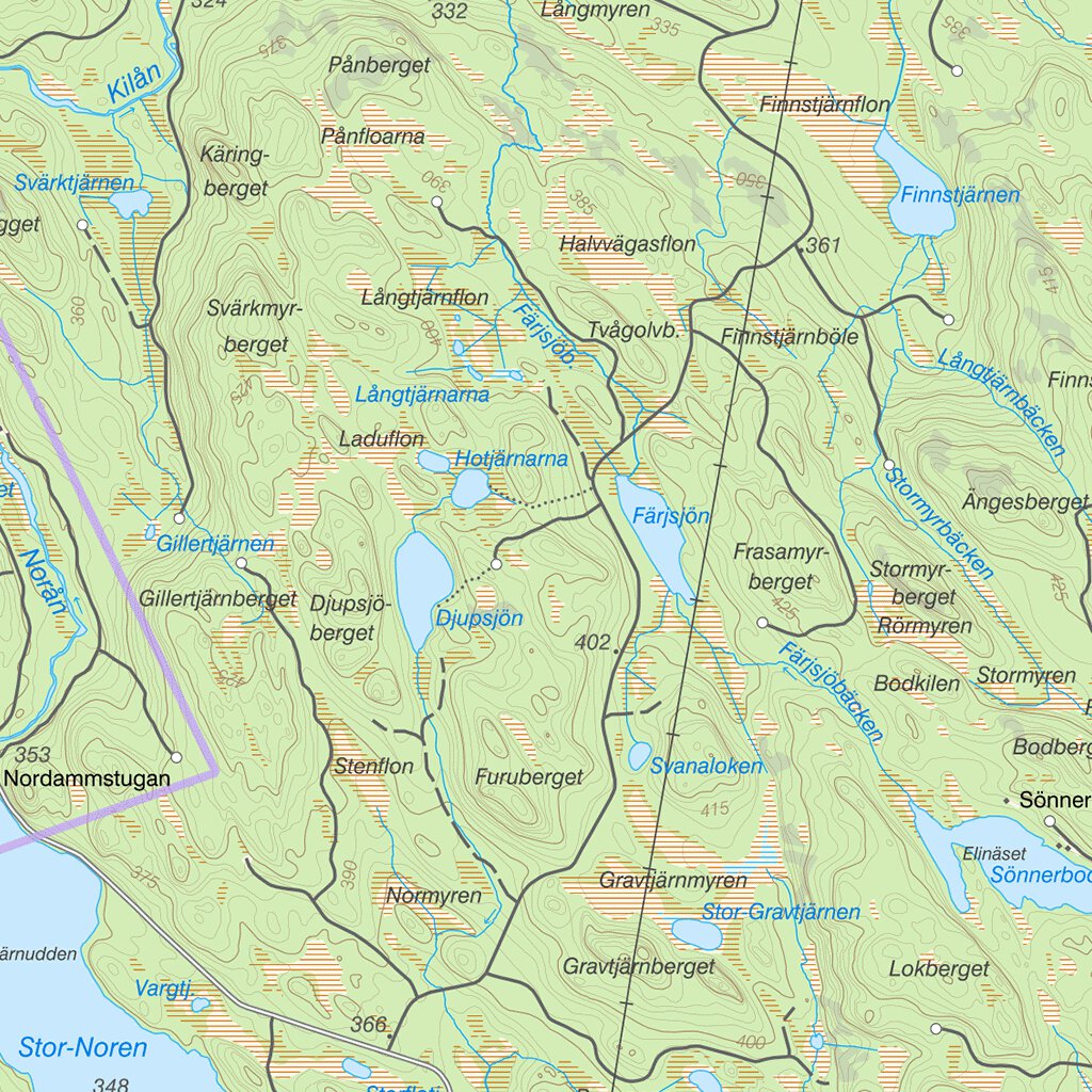 Berg, Sweden Map by Lantmateriet | Avenza Maps