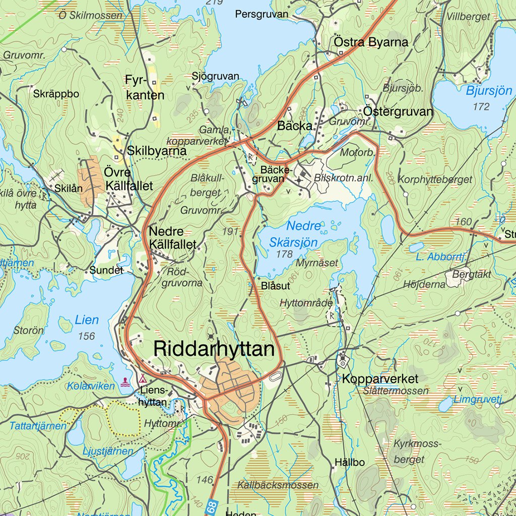 Ramsberg Map by Lantmateriet | Avenza Maps