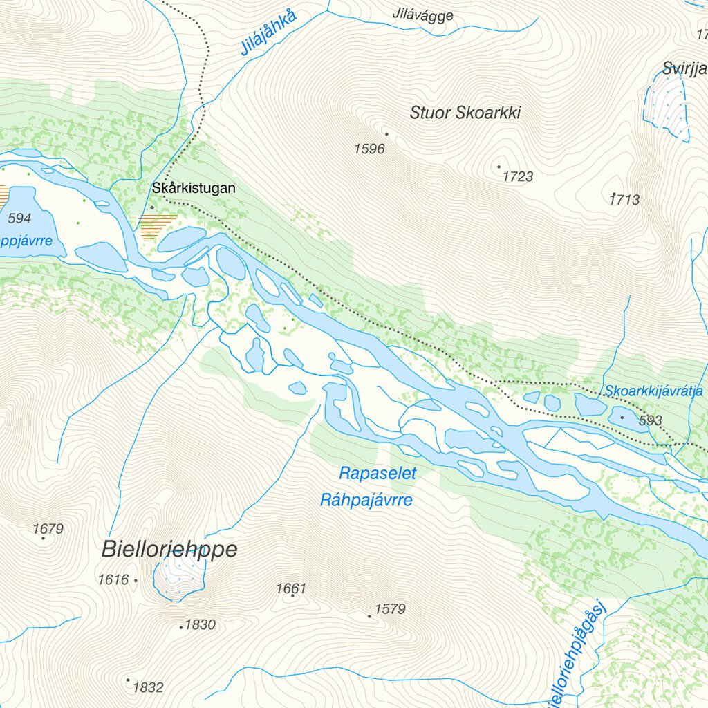 Jokkmokk 7 Map by Lantmateriet | Avenza Maps
