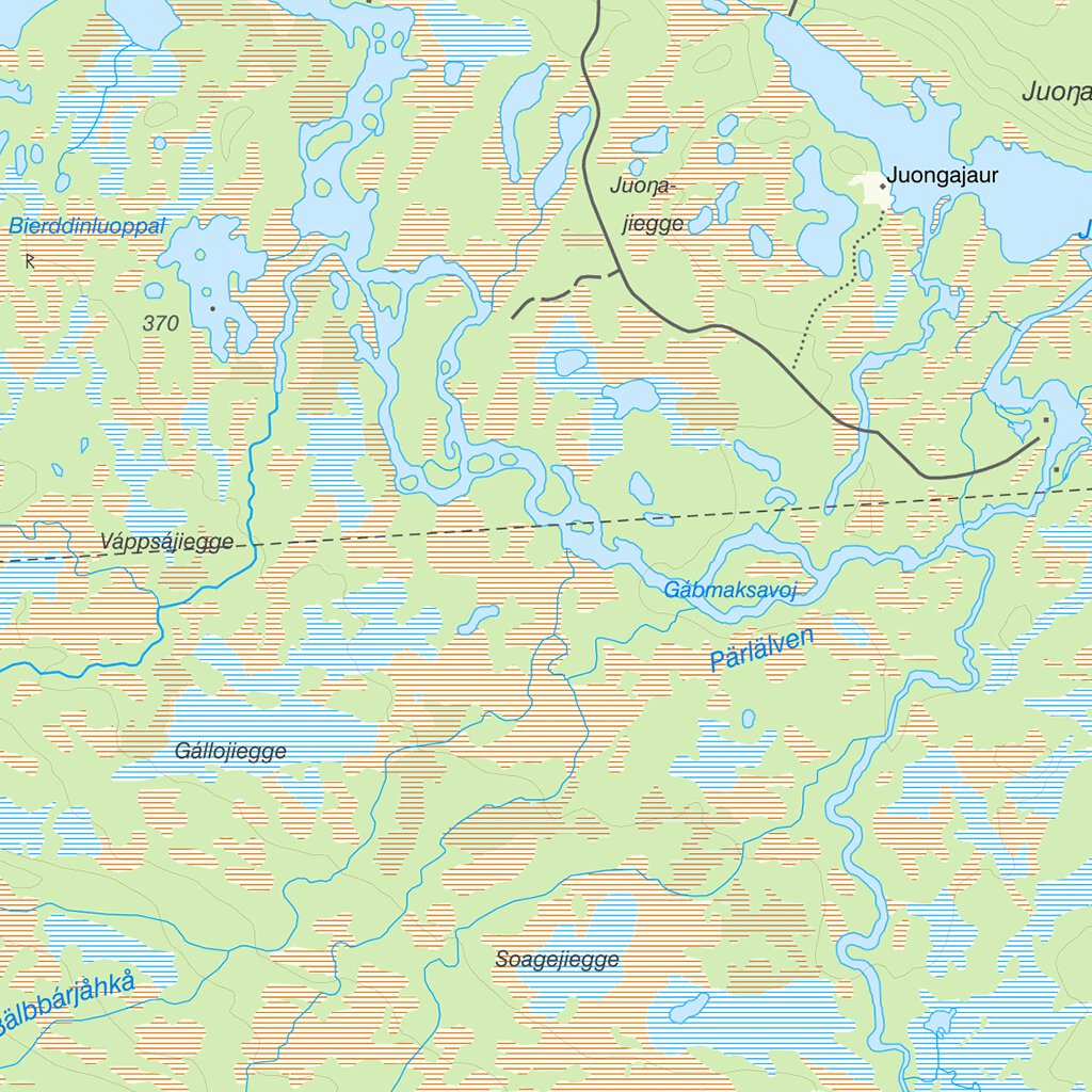 Jokkmokk 2 Map by Lantmateriet | Avenza Maps