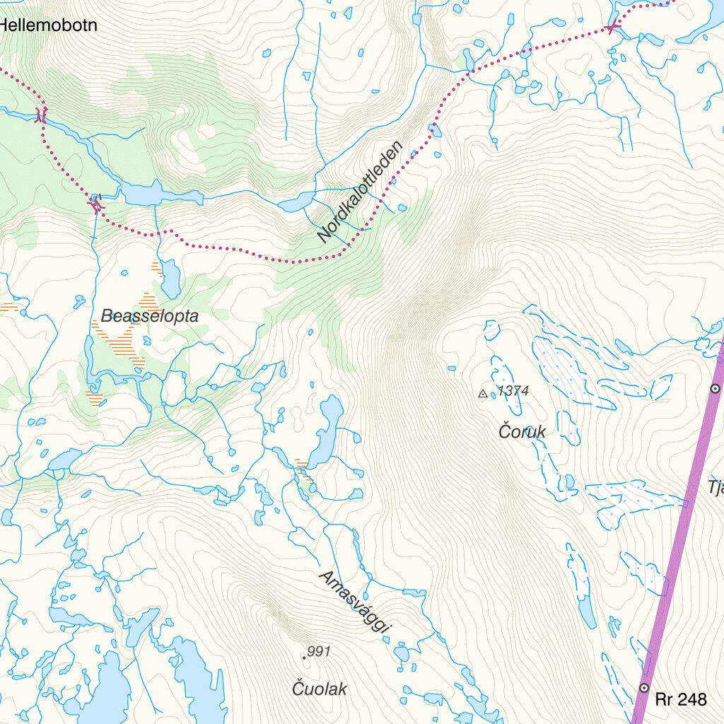 Jokkmokk 9 Map by Lantmateriet | Avenza Maps