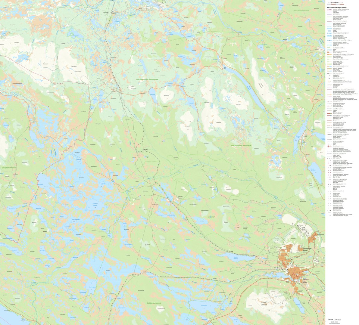 Gällivare 1 Map by Lantmateriet | Avenza Maps