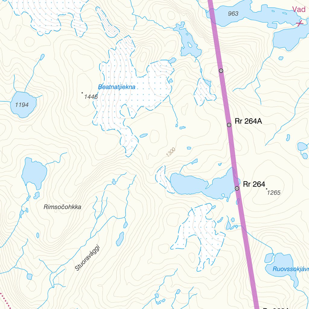 Kiruna 2 Map by Lantmateriet | Avenza Maps