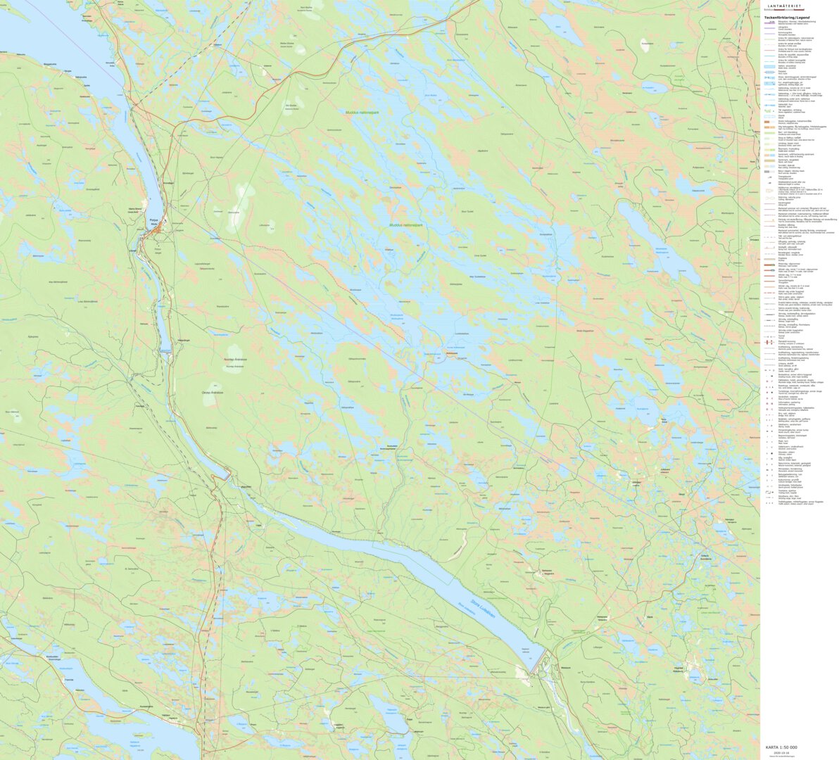 Jokkmokk 8 Map by Lantmateriet | Avenza Maps