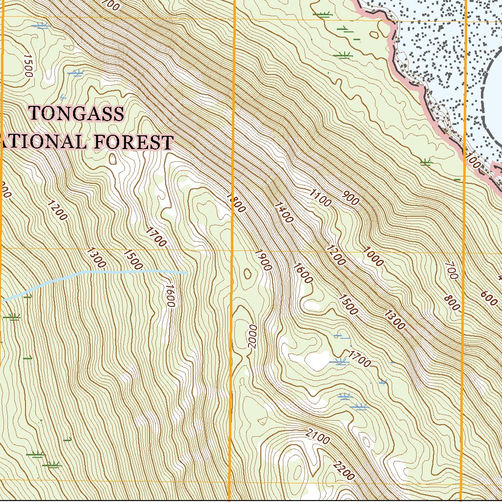 Juneau A-1 SW, AK (2021, 25000-Scale) Map by United States Geological ...