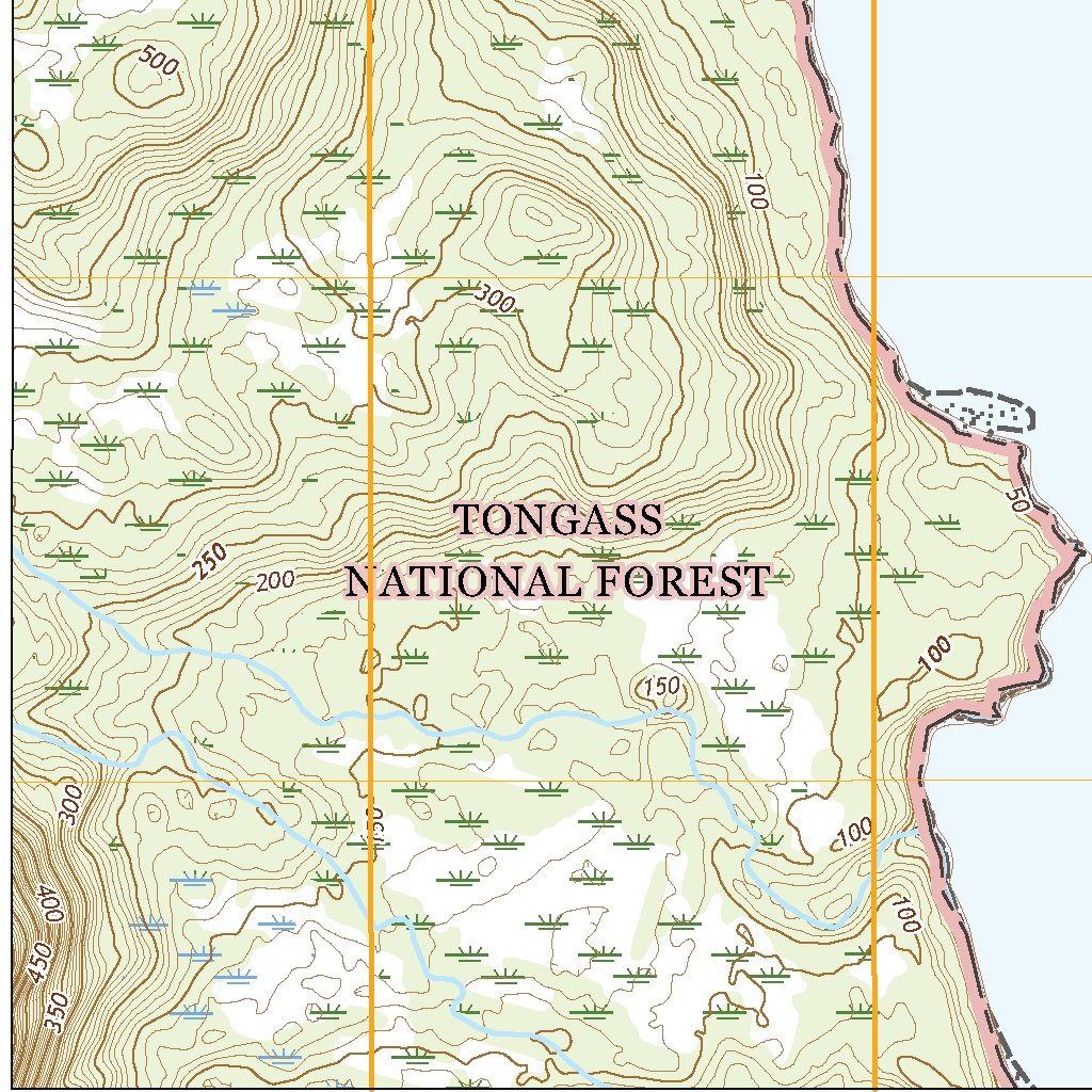 Juneau C-4 SE, AK (2021, 25000-Scale) Map by United States Geological ...