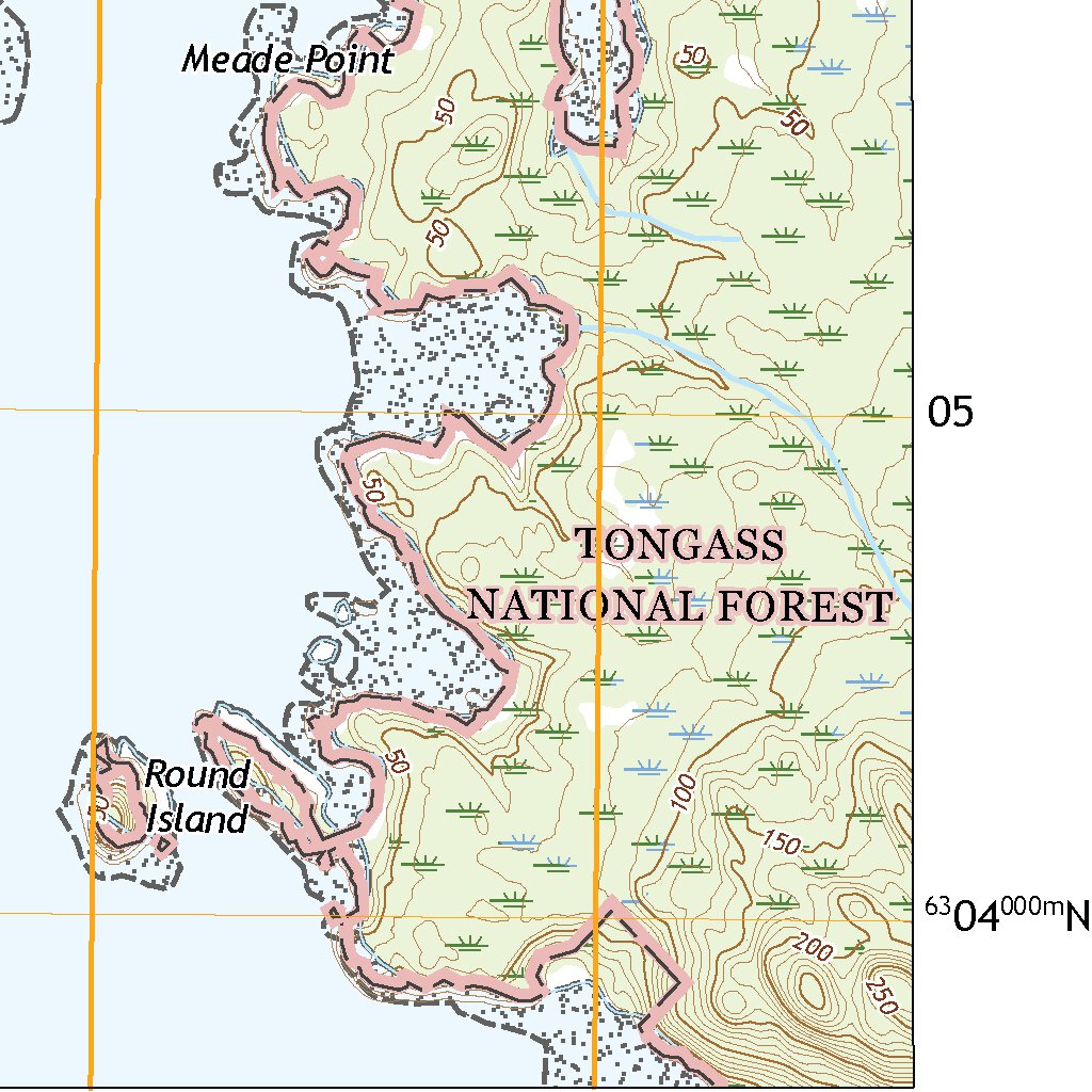 Port Alexander D-2 NE, AK (2021, 25000-Scale) Map by United States ...