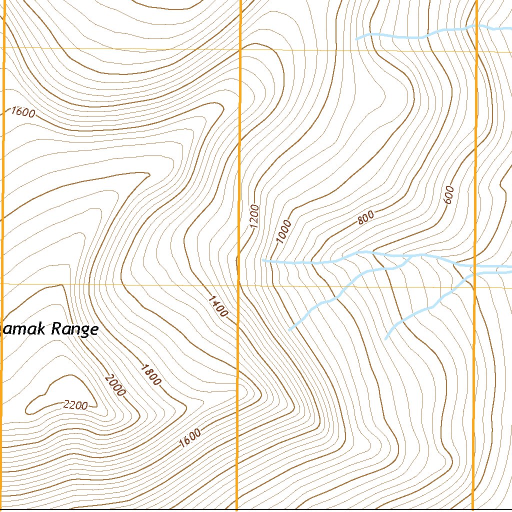 Unimak D-2 NE, AK (2021, 25000-Scale) Map by United States Geological ...
