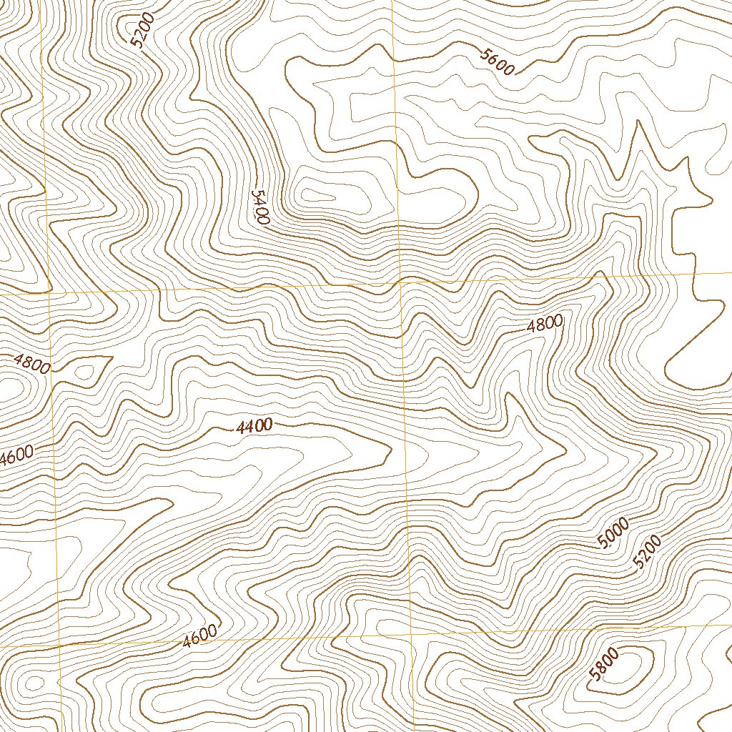 Grapevine Canyon, AZ (2021, 24000-Scale) Map by United States ...