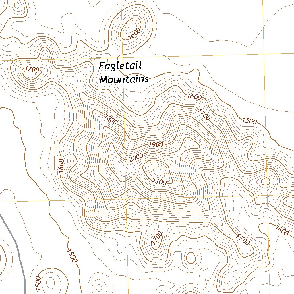 Hope SE, AZ (2021, 24000-Scale) Map by United States Geological Survey ...