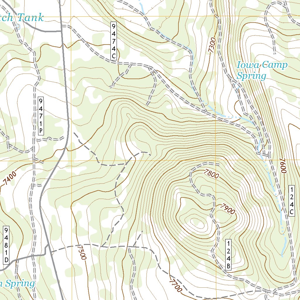 Mormon Lake, AZ (2021, 24000-Scale) Map by United States Geological ...