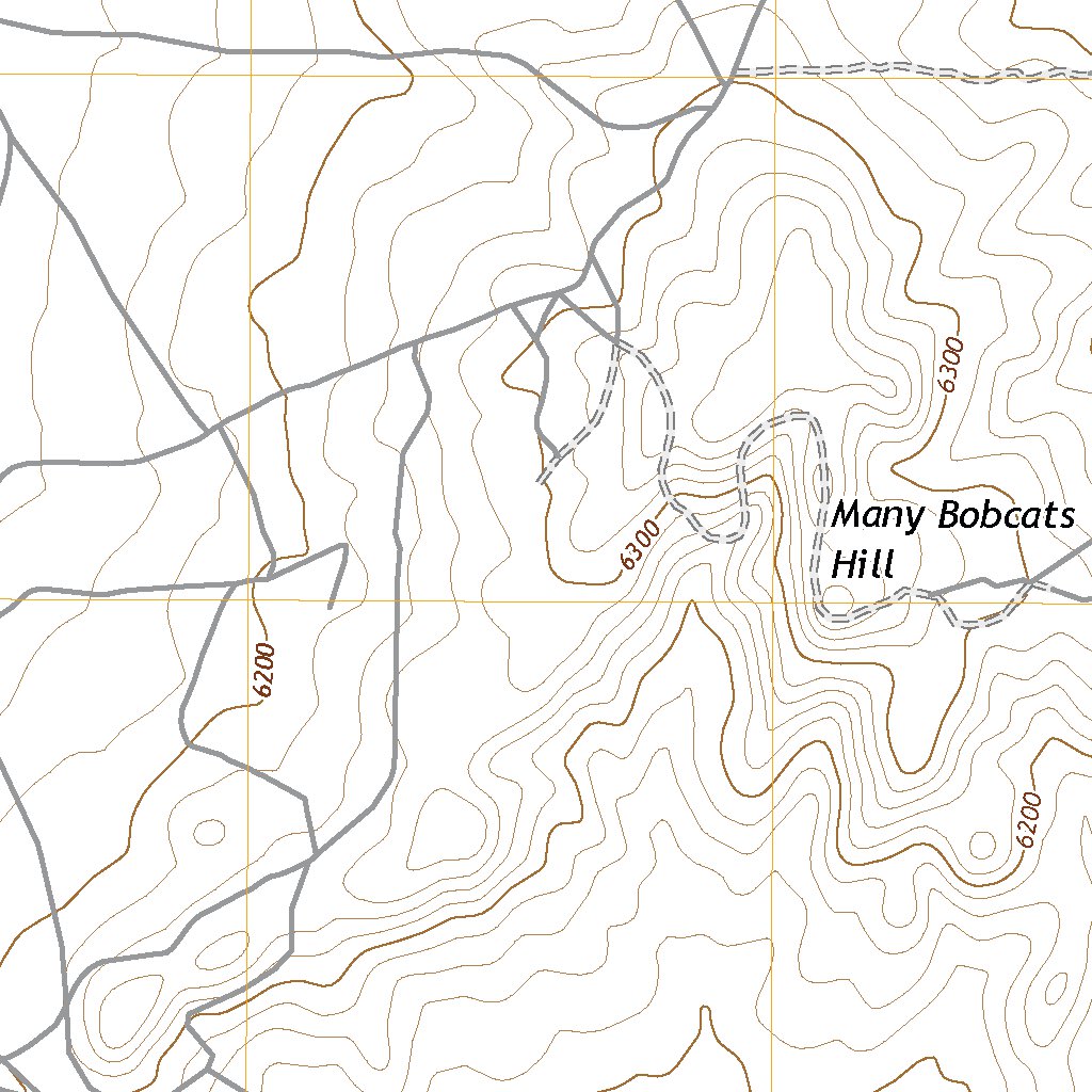 Rocky Ridge SE, AZ (2021, 24000-Scale) Map by United States Geological ...
