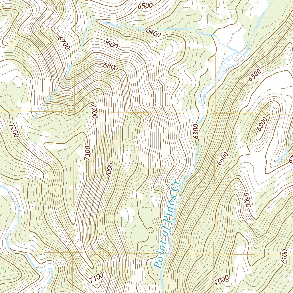 Point of Pines West, AZ (2021, 24000-Scale) Map by United States ...