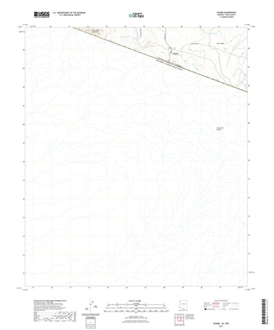 Sasabe, AZ (2021, 24000-Scale) Map by United States Geological Survey ...