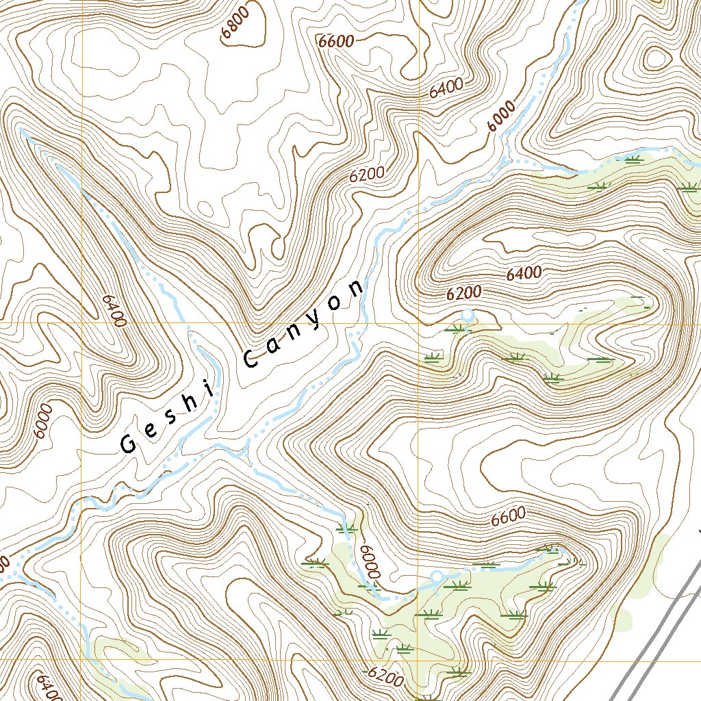 Shonto NW, AZ (2021, 24000-Scale) Map by United States Geological ...