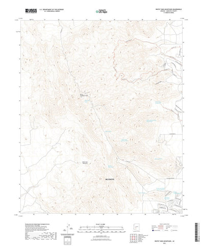 White Tank Mountains, AZ (2021, 24000-Scale) Map by United States ...