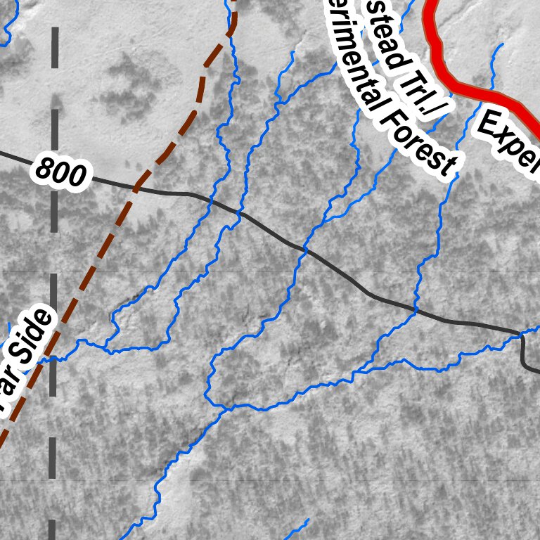 Homestead Trail, South Section, Homer, Alaska Map by BarnwellGeospatial ...