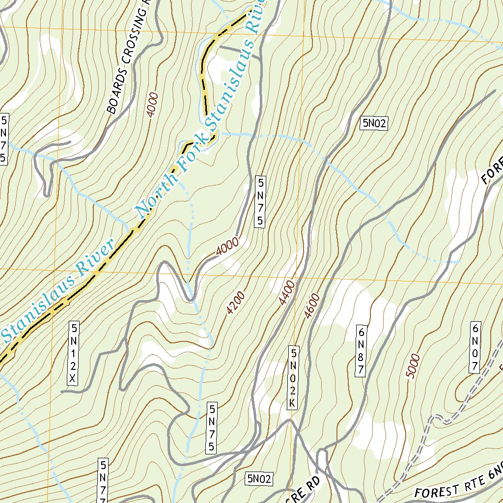 Boards Crossing, CA (2021, 24000-Scale) Map by United States Geological ...