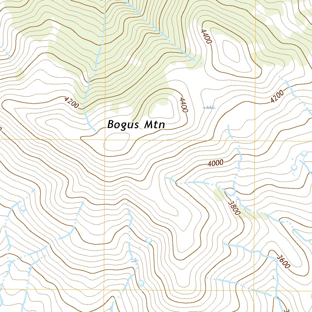Bogus Mountain, CA (2021, 24000-Scale) Map by United States Geological ...