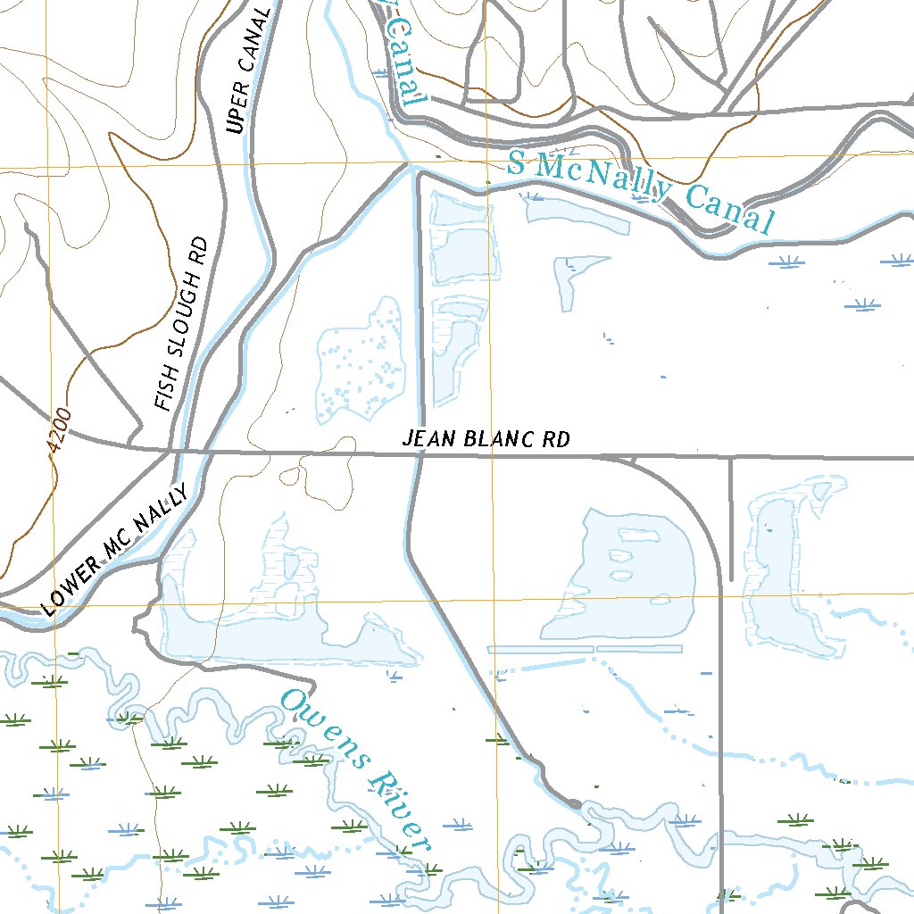 Fish Slough, CA (2021, 24000-Scale) Map by United States Geological ...