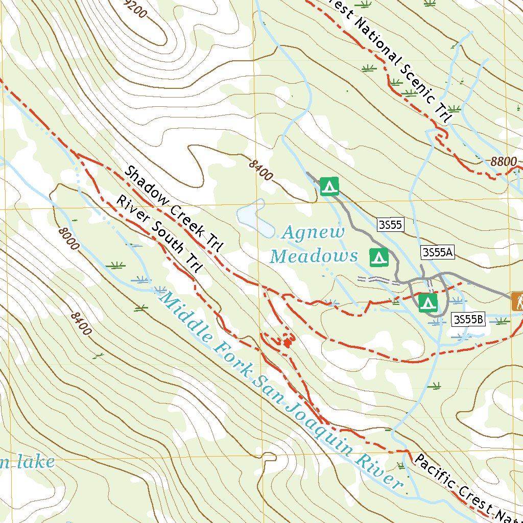 Mammoth Mountain, CA (2021, 24000-Scale) Map by United States ...