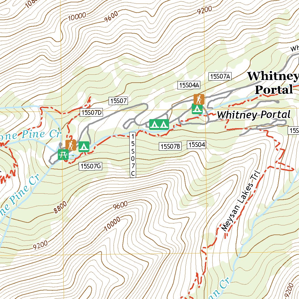 Mount Langley, CA (2021, 24000-Scale) Map by United States Geological ...