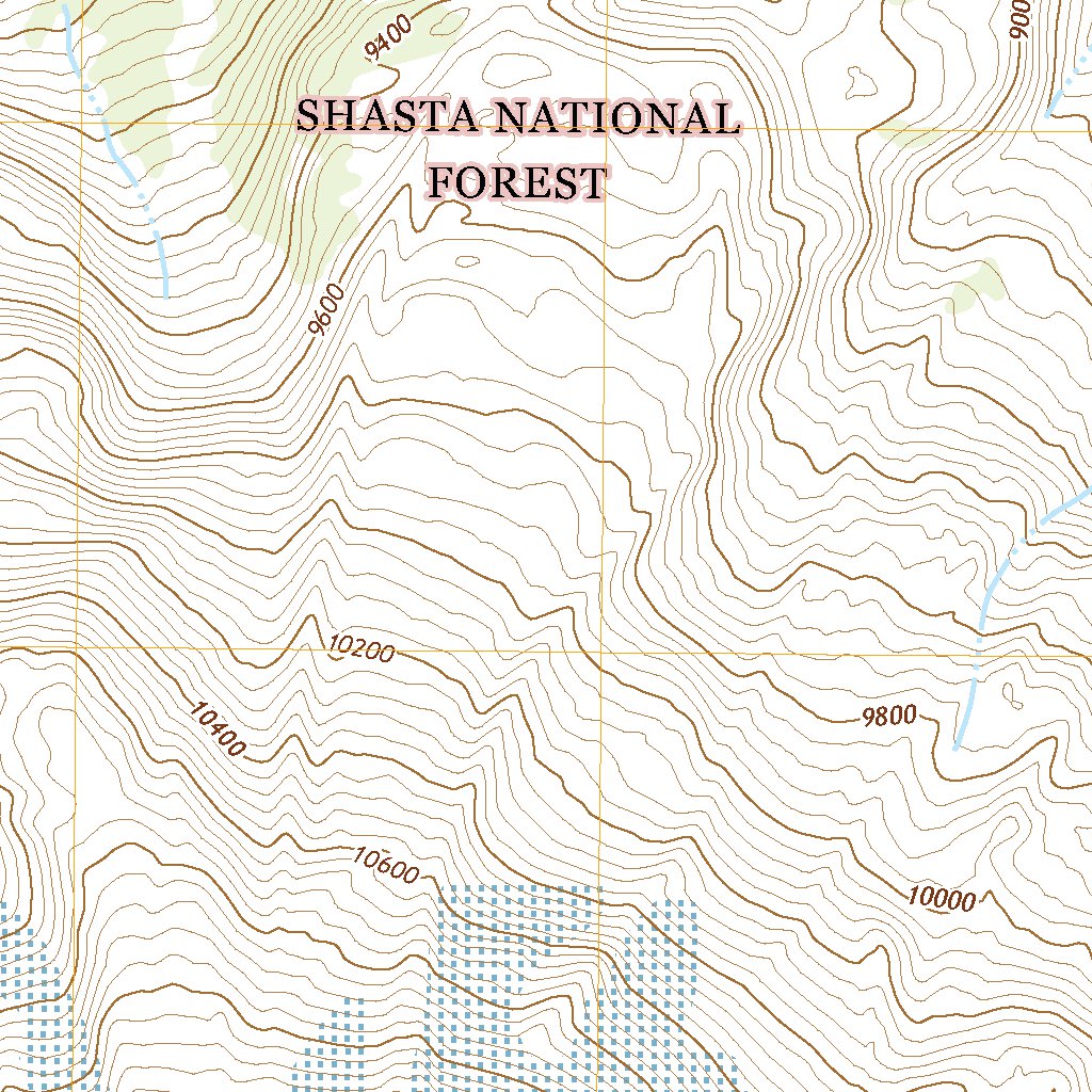 Mount Shasta, CA (2021, 24000-Scale) Map by United States Geological ...
