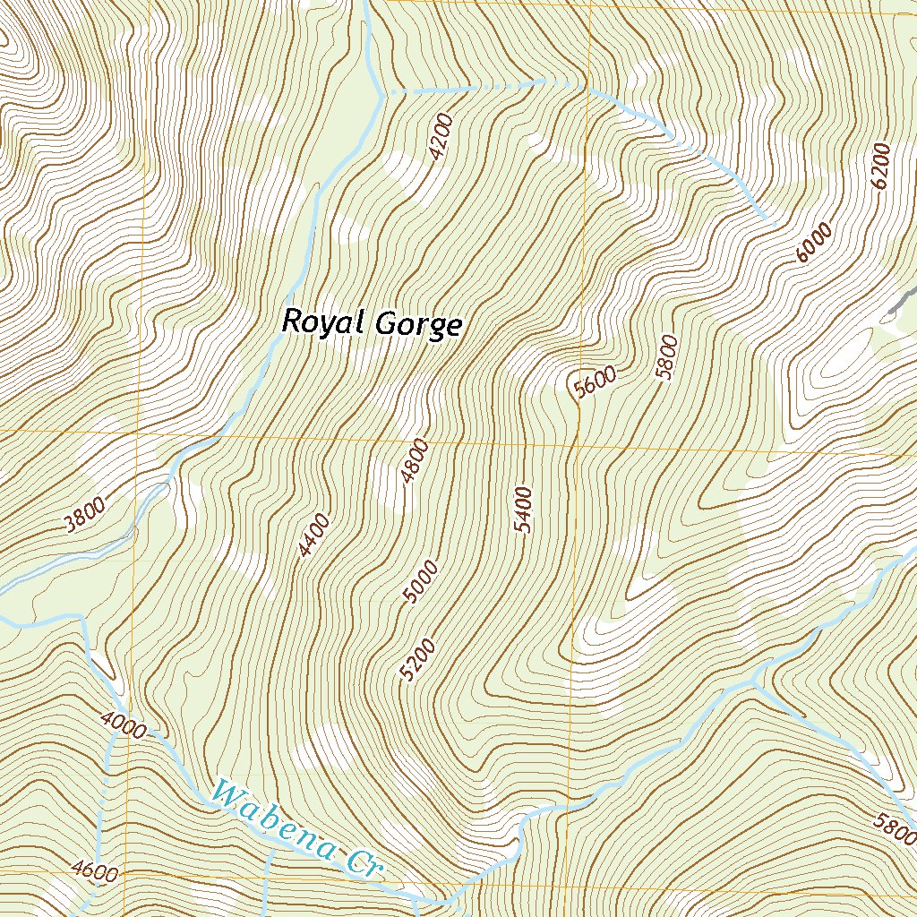 Royal Gorge, CA (2022, 24000-Scale) Map by United States Geological ...