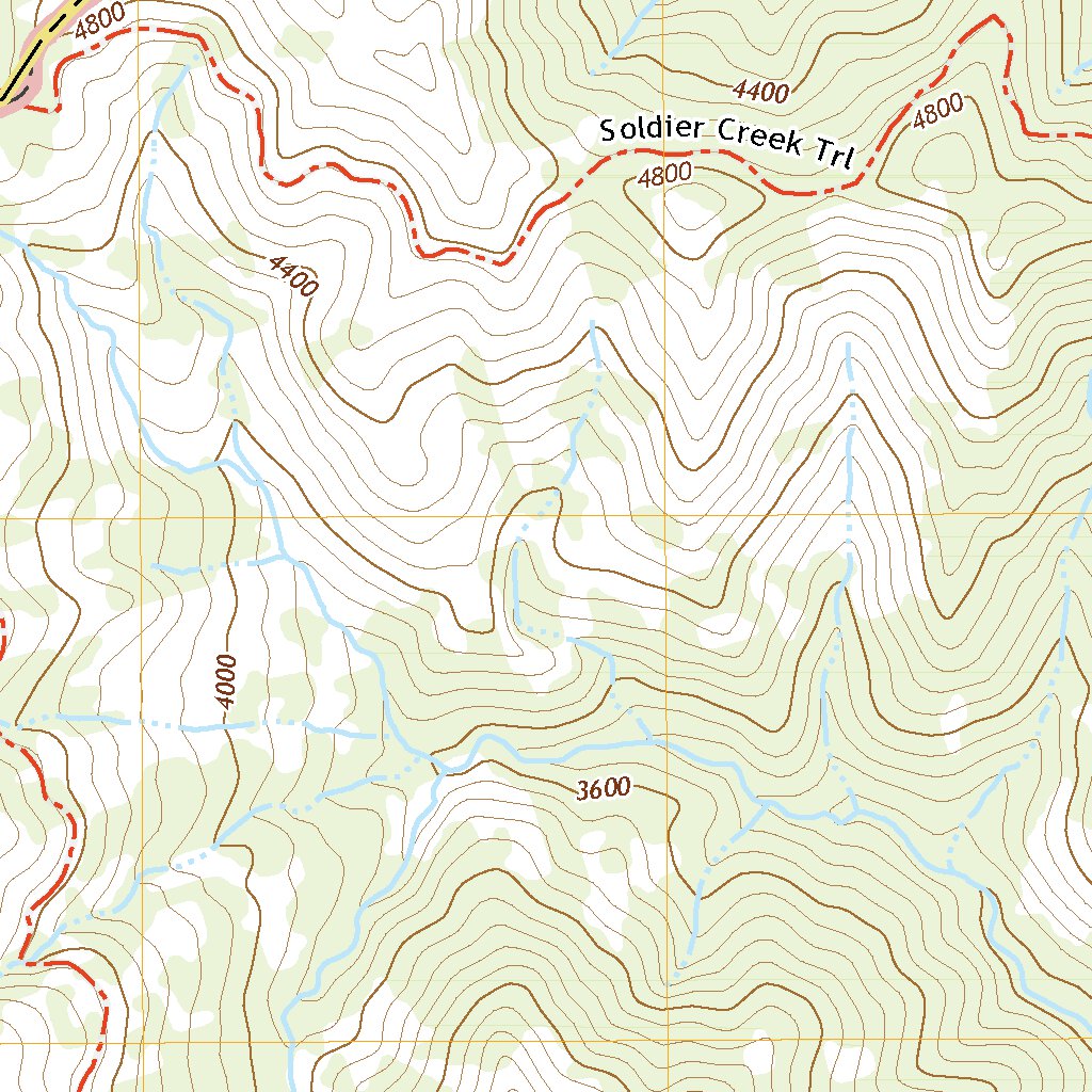 Trinity Mountain, CA (2022, 24000-Scale) Map by United States ...