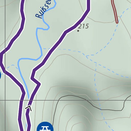 Prêt-à-Partir | Les chutes du ruisseau Iroquois Map by Rando Quebec ...