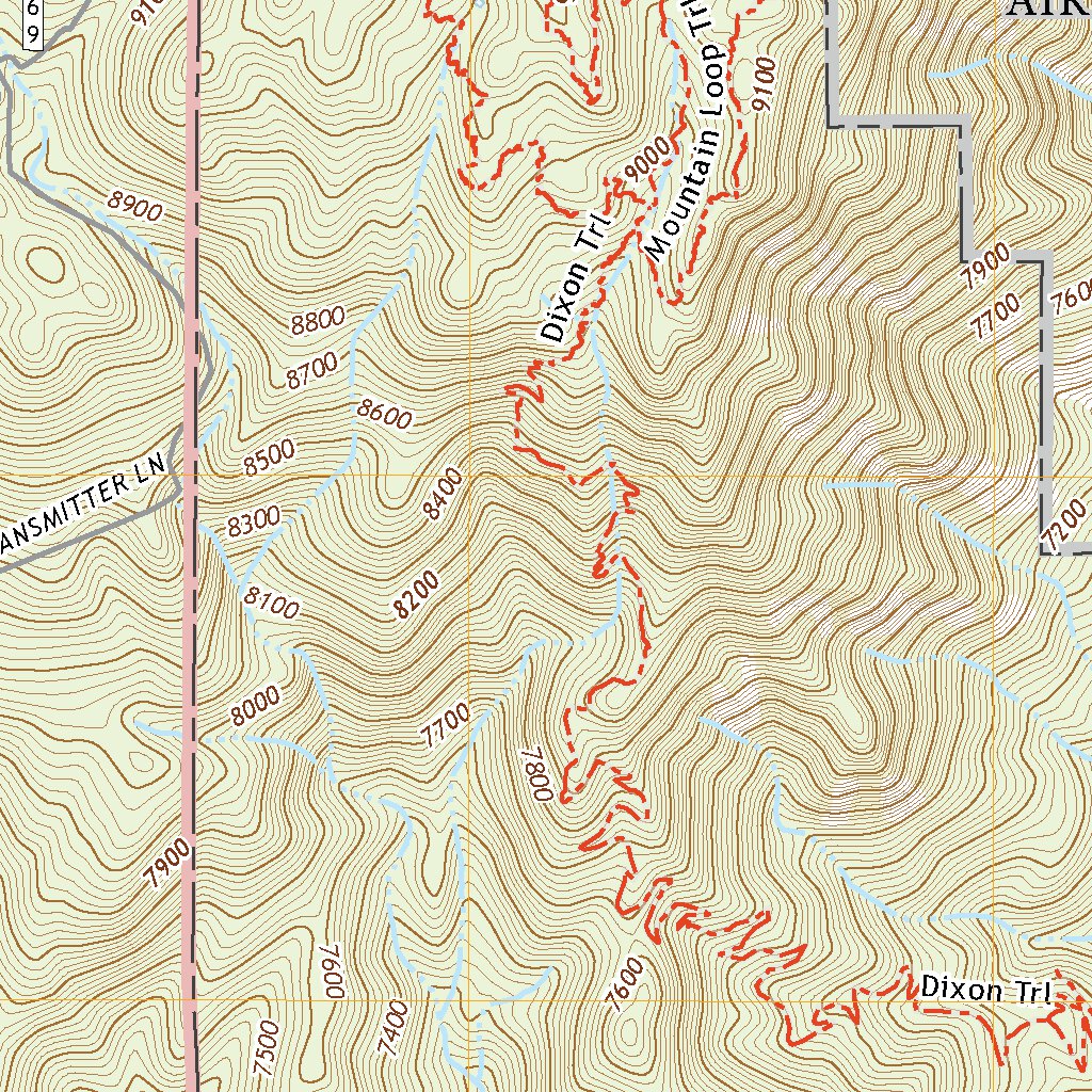 Cheyenne Mountain, CO (2022, 24000-Scale) Map by United States ...