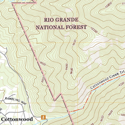 Crestone, CO (2022, 24000-Scale) Map by United States Geological Survey ...