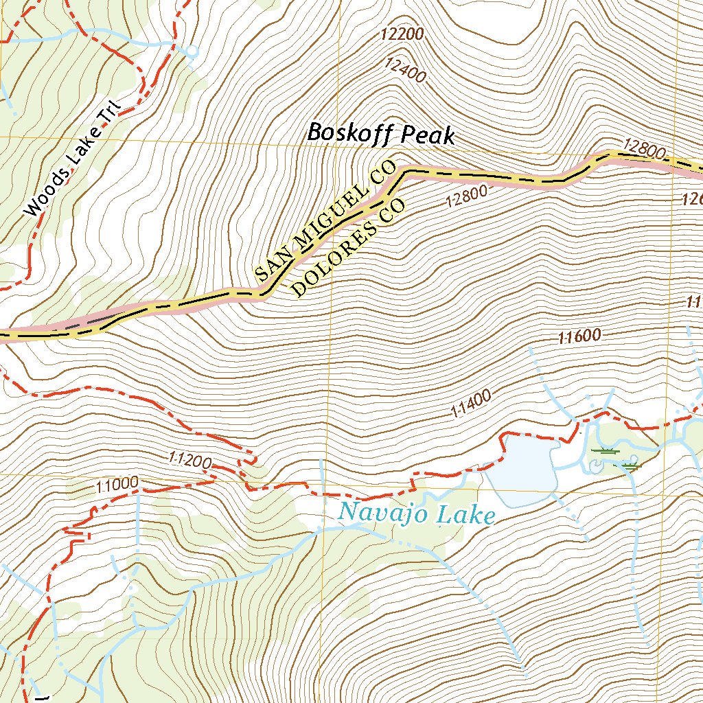 Dolores Peak, CO (2022, 24000-Scale) Map by United States Geological ...