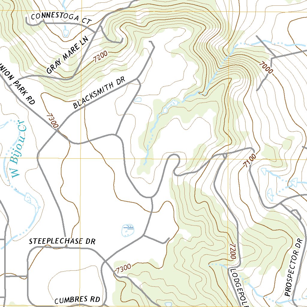 Peyton, CO (2022, 24000-Scale) Map by United States Geological Survey ...