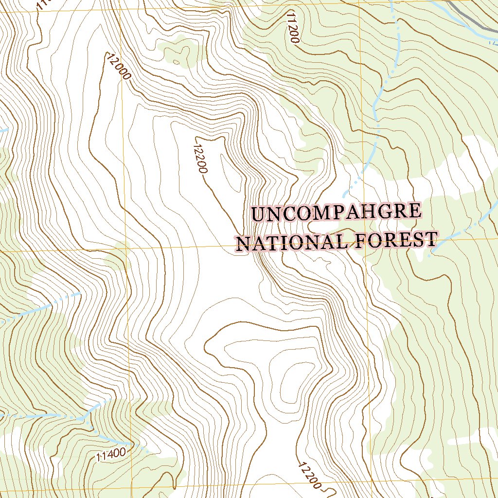 Sheep Mountain, CO (2022, 24000-Scale) Map by United States Geological ...