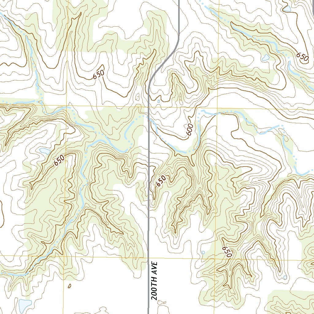 Donnellson, IA (2022, 24000-Scale) Map by United States Geological ...