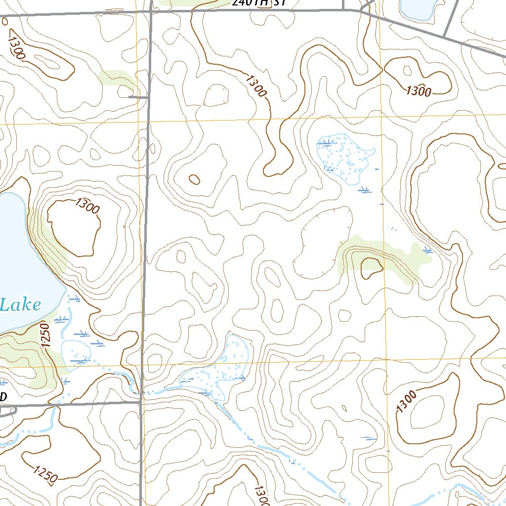 Ingham Lake, IA (2022, 24000-Scale) Map by United States Geological ...