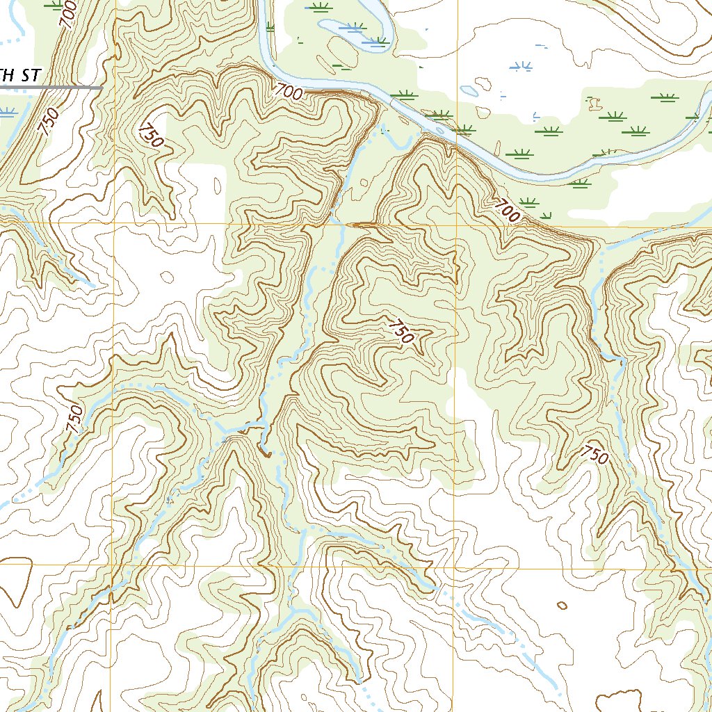 Delta, IA (2022, 24000-Scale) Map by United States Geological Survey ...
