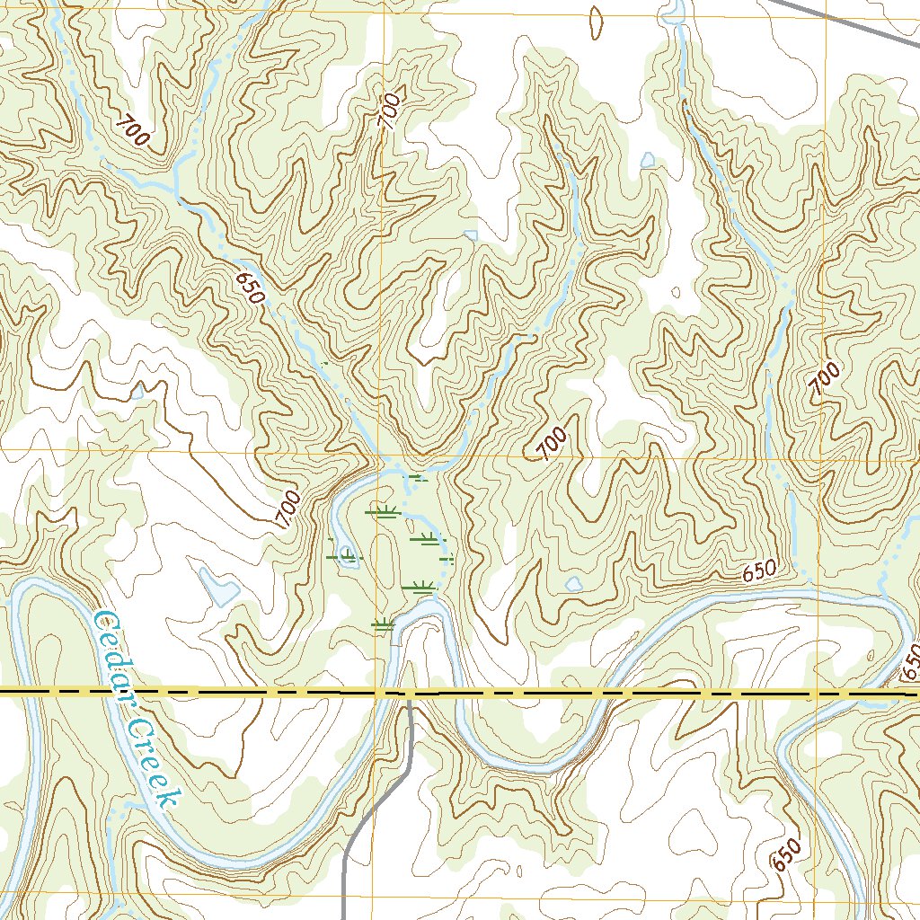 Lockridge West, IA (2022, 24000-Scale) Map by United States Geological ...