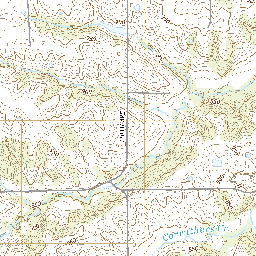 Melcher-Dallas, IA (2022, 24000-Scale) Map by United States Geological ...