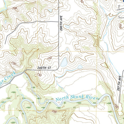 Sigourney, IA (2022, 24000-Scale) Map by United States Geological ...