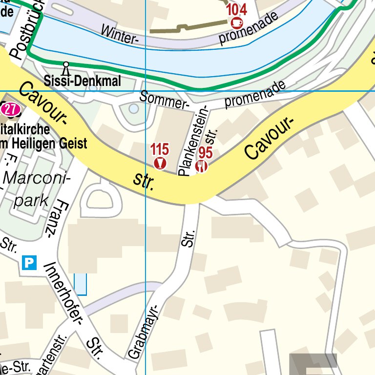 Citymap2 Merano 2022 Map by Reise Know-How Verlag Peter Rump GmbH ...